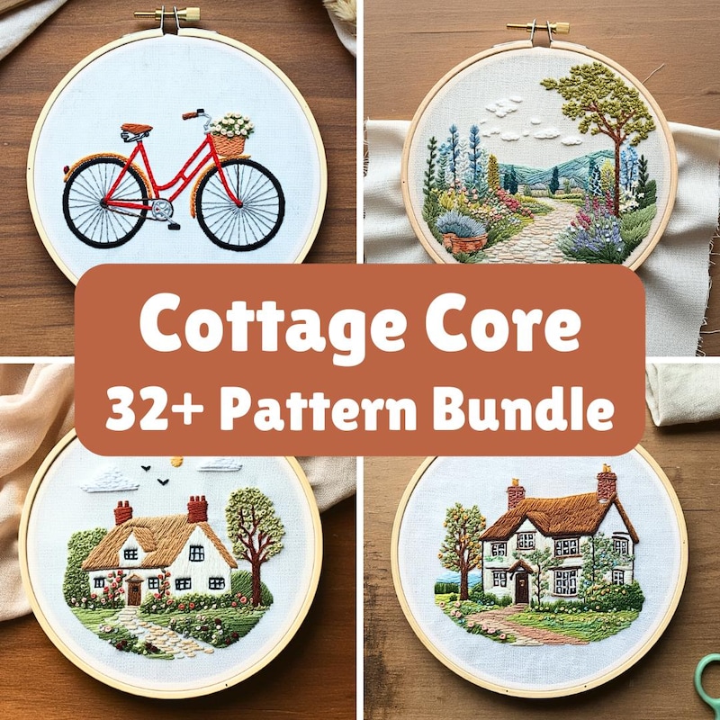 Cottage Core Floral Pattern - Etsy UK