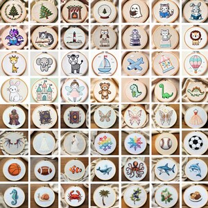 WHOLE SHOP BUNDLE Hand Embroidery Pattern Collection Embroidery Pattern ...