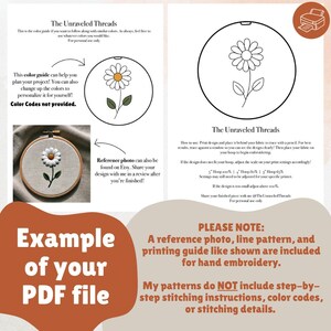 Snapdragon Embroidery Pattern: Easy Floral DIY (PDF Pattern) - Etsy