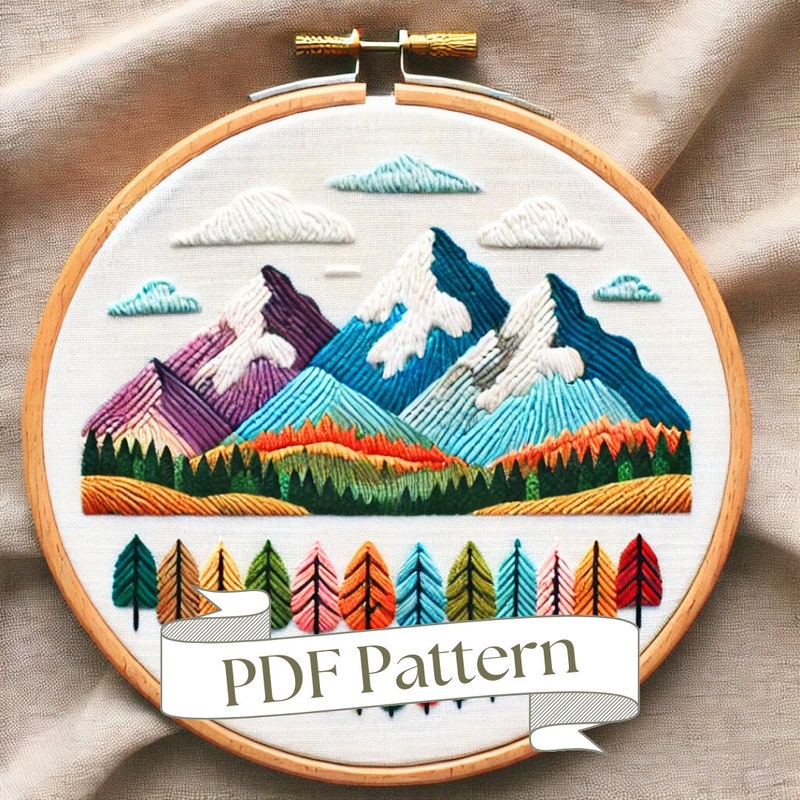 Nature Embroidery - Etsy