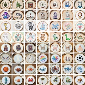 WHOLE SHOP BUNDLE Hand Embroidery Pattern Collection Embroidery Pattern ...