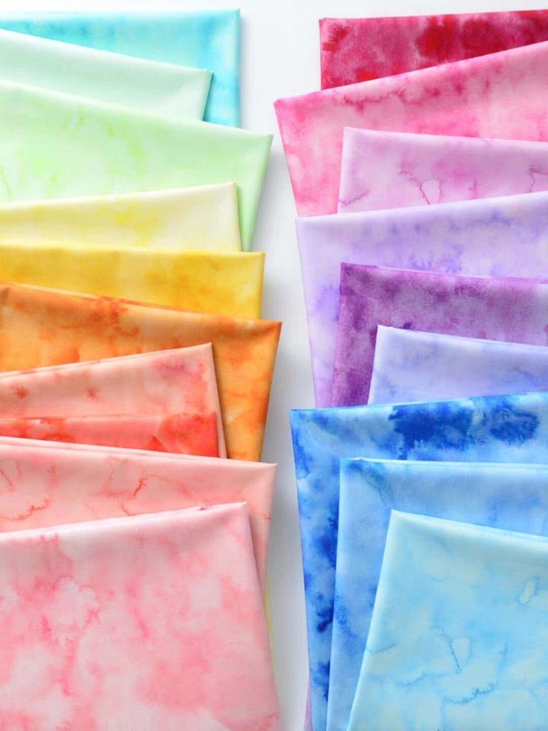 Cotton Plain Gradiant Ink Smudge Diy Fabric Sew - Etsy