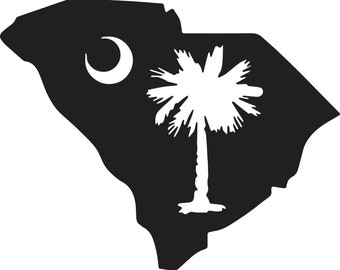 South Carolina Dxf - Etsy