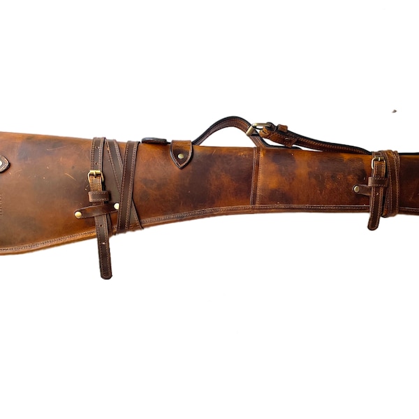 Leather Scabbard for Lever Action Rifle - Etsy