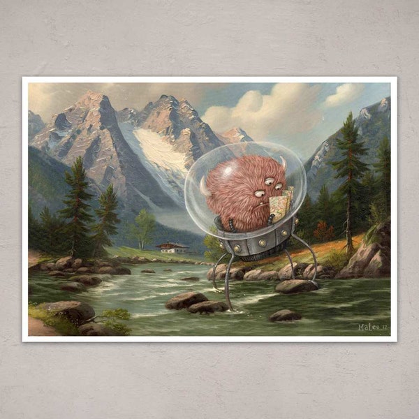 Unusual Art Print - Etsy