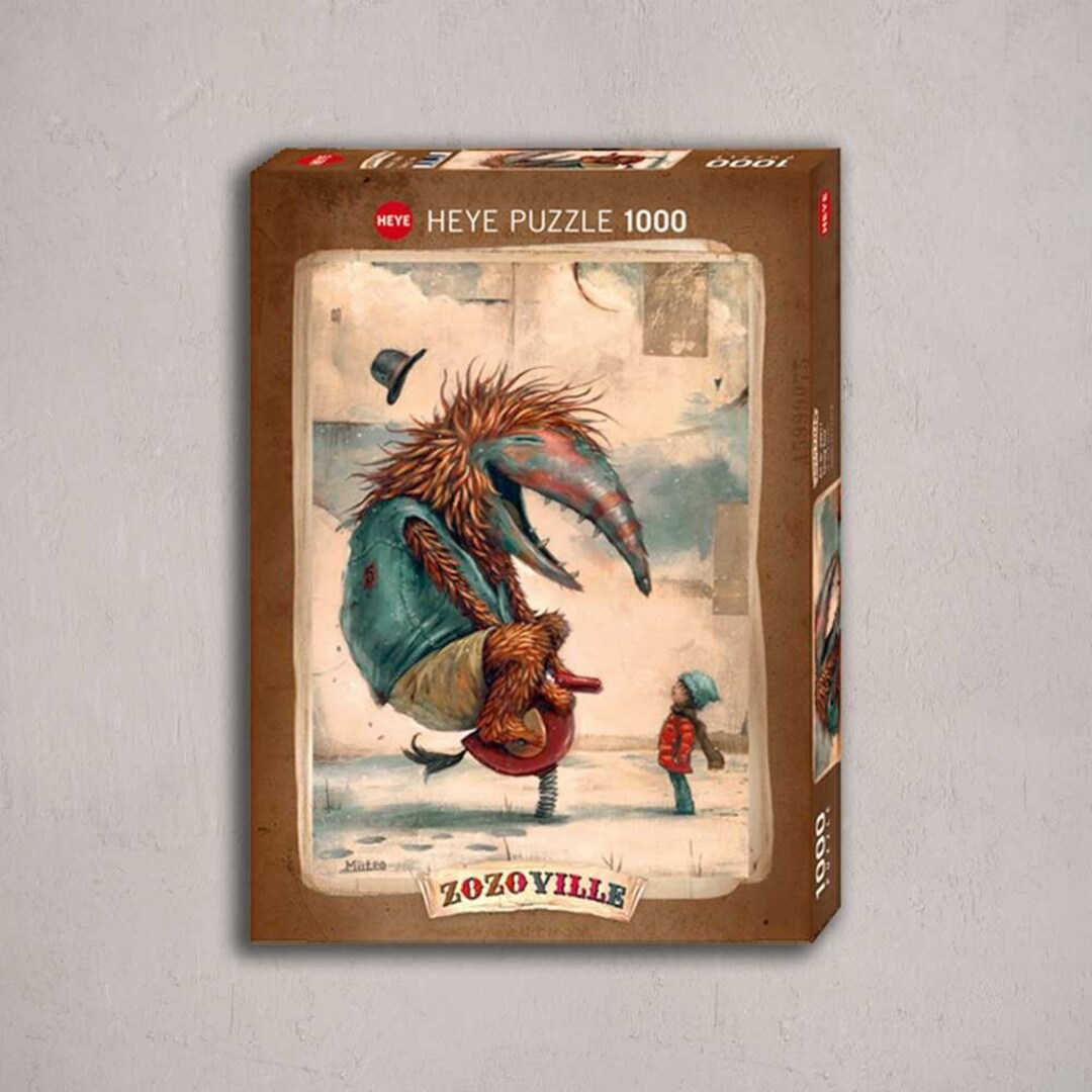 Monster Puzzle 1000 Pcs Soringtime Puzzle by Zozoville Cool Puzzle ...