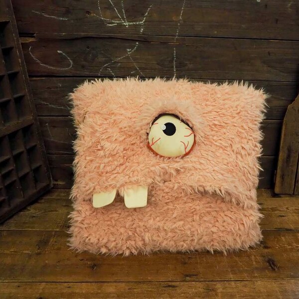 Monster Pillow - Etsy