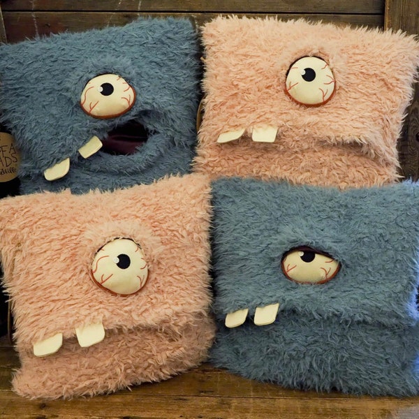 Monster Pillow - Etsy