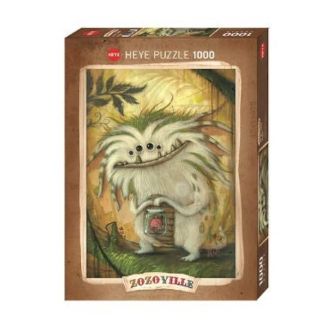 Monster Puzzle 1000 Pcs Veggi Puzzle From Zozoville Cool Puzzle Monster ...