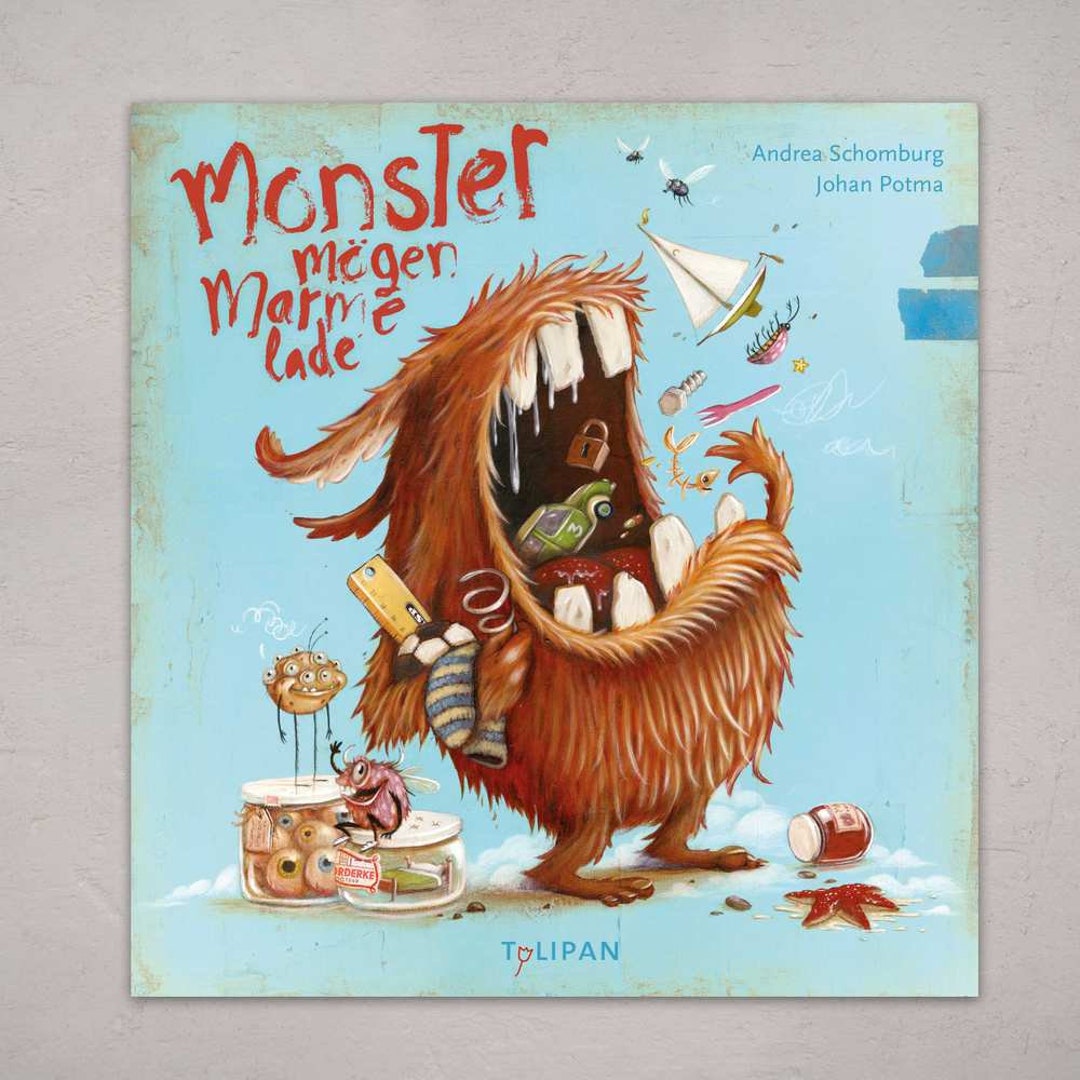Monster Book Monster Illustration Monster Children's Book Children's ...
