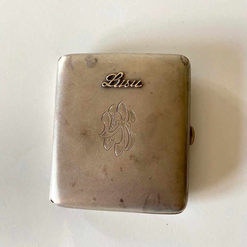 Old Cigarette Case - Etsy