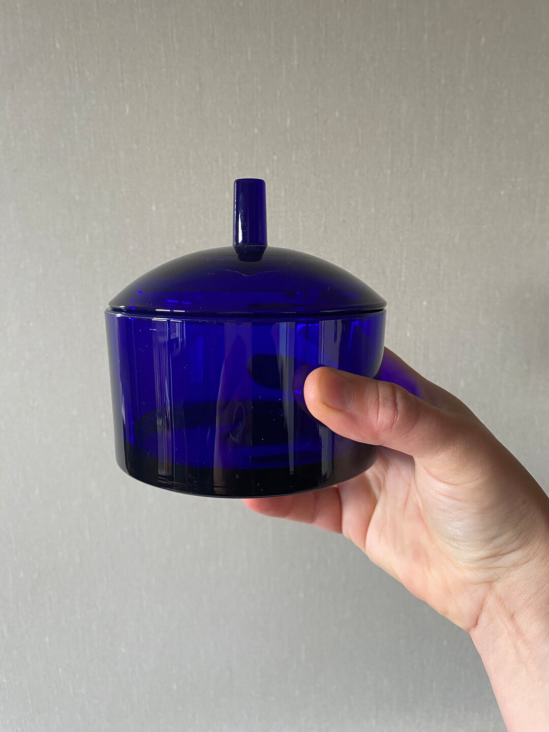 Markku Salo Pandora Glass Jar / Made in Finland 1980's - Etsy