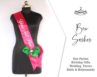 Design Your Own Sash - Etsy