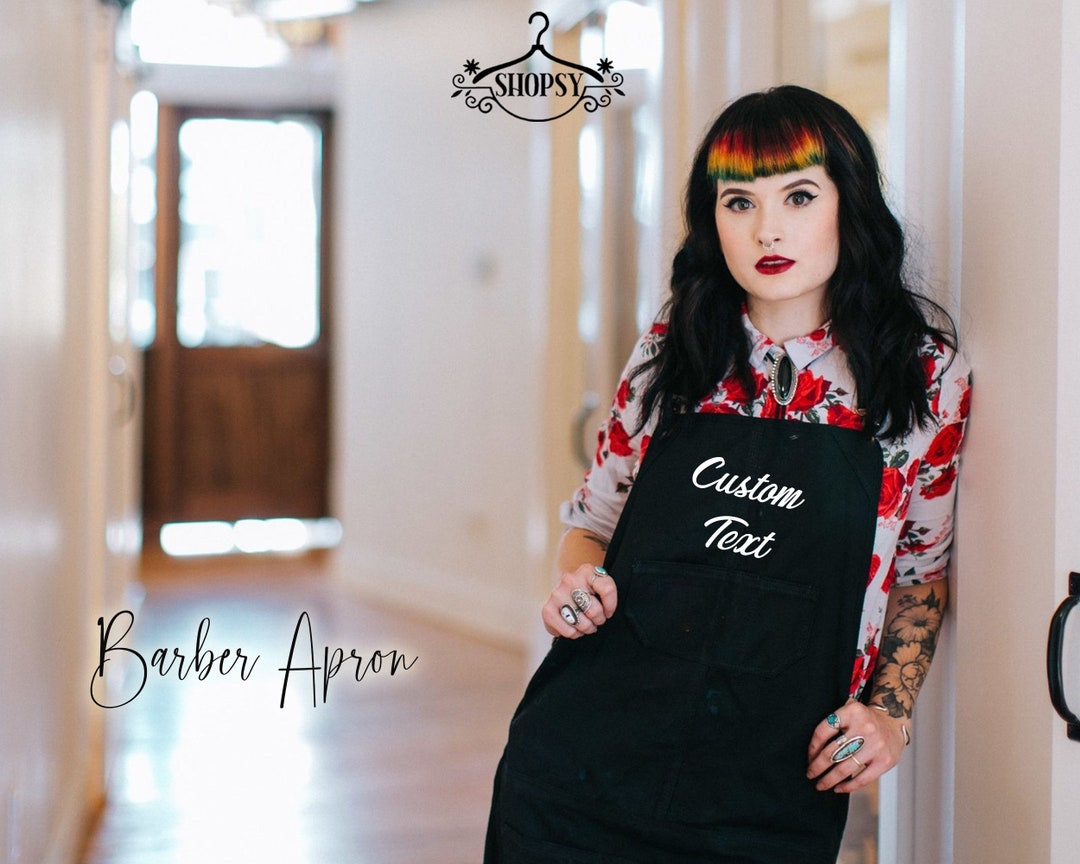 Gift for Barber Apron, Cuts Fades, Cuts and Shaves, Gift for ...