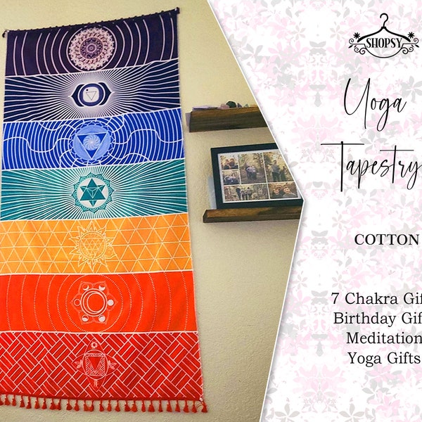 Chakra Tapestry - Etsy