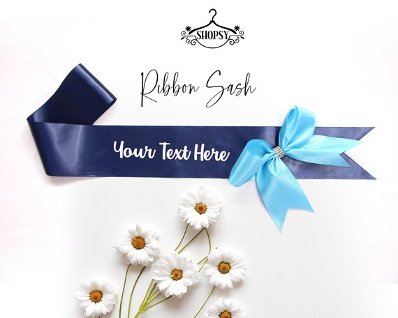 Pageant Sash Design Your Own Personalized Sash Custom Sash - Etsy