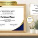 Printable Certificate of Recognition Certificate for Employee Award ...