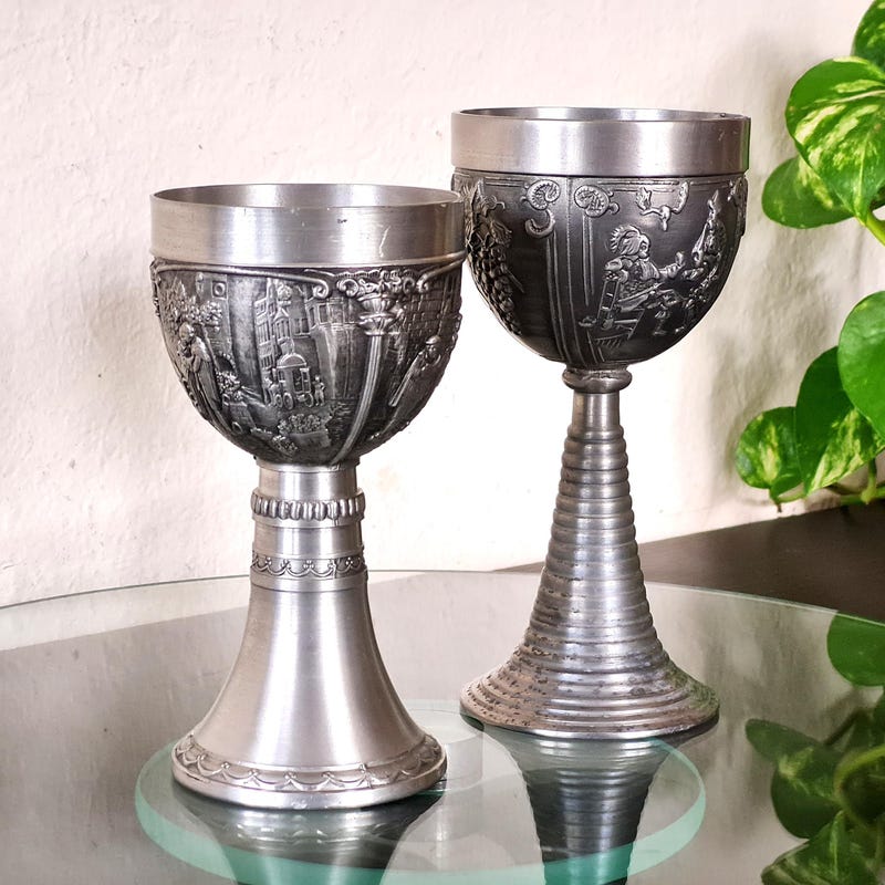 Metal Chalice - Etsy