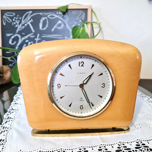 Mid Century Polygon Clock - Etsy
