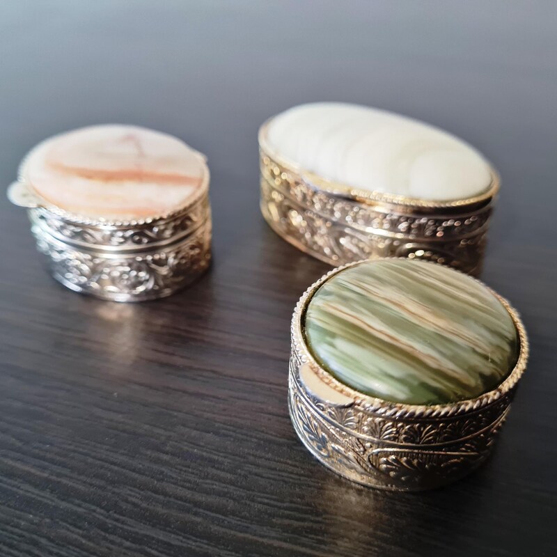 Decorative Pill Box - Etsy