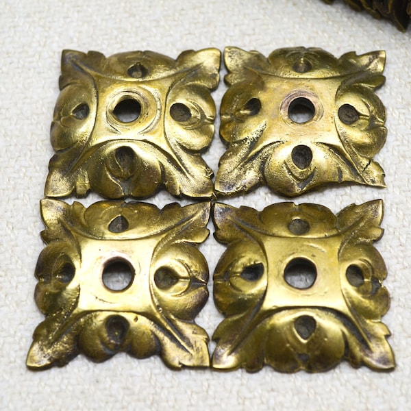 Antique Brass Rosettes - Etsy