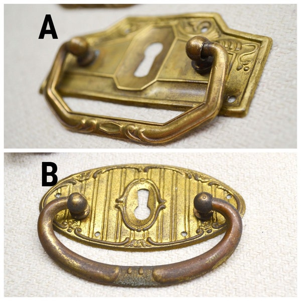 Antique Drawer Pulls - Etsy