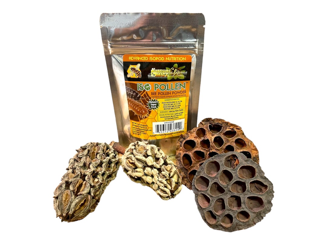 Iso Pollen Isopod Enrichment Kit - Isopod Food Isopods Bioactive ...