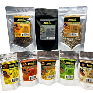 Iso Grub - Freeze Dried Minnows Isopod Food Isopods Bioactive - Etsy