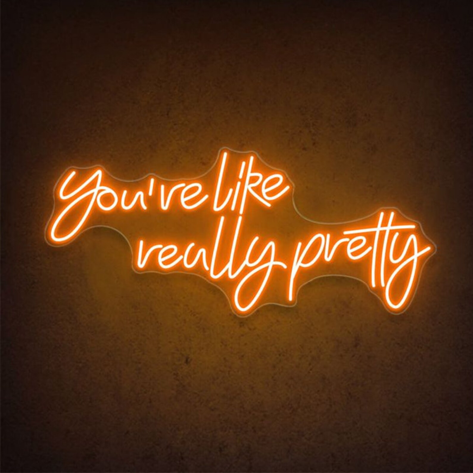 Custom Mirror Shape Neon Sign Led Light Bedroom Decorative - Etsy