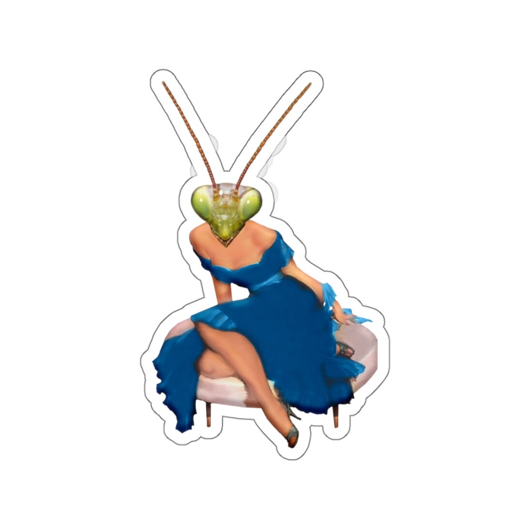 Mantis Sticker - Etsy