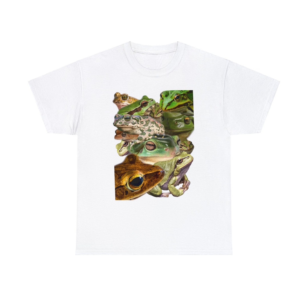 Froggy Collage T-shirt - Etsy