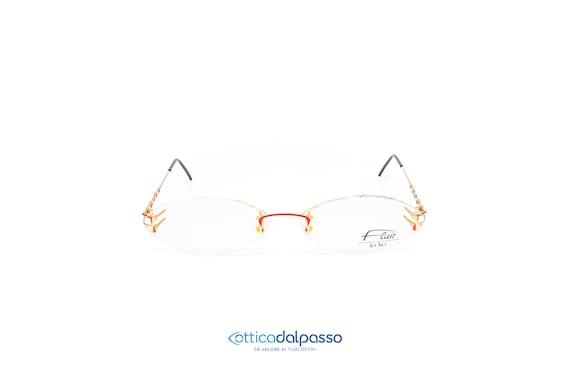 Flair Jet Set 629 Vintage Eyeglasses - Gem