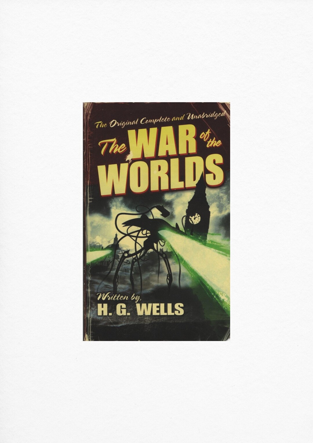 Vintage Sci-fi Tor Book Paper Back 'the War of the Worlds' by H.G ...