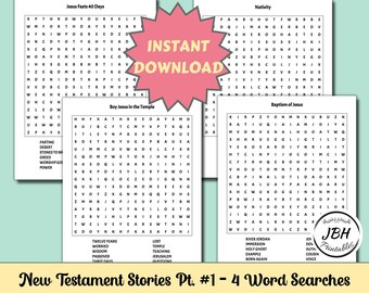 Printable Lds Word Search - Etsy