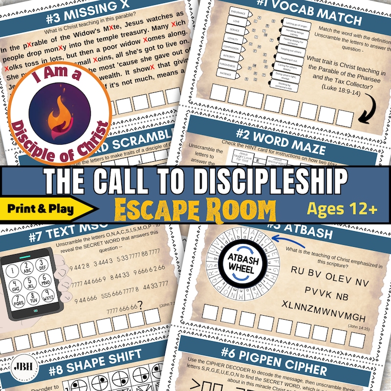 Lds Escape Room - Etsy