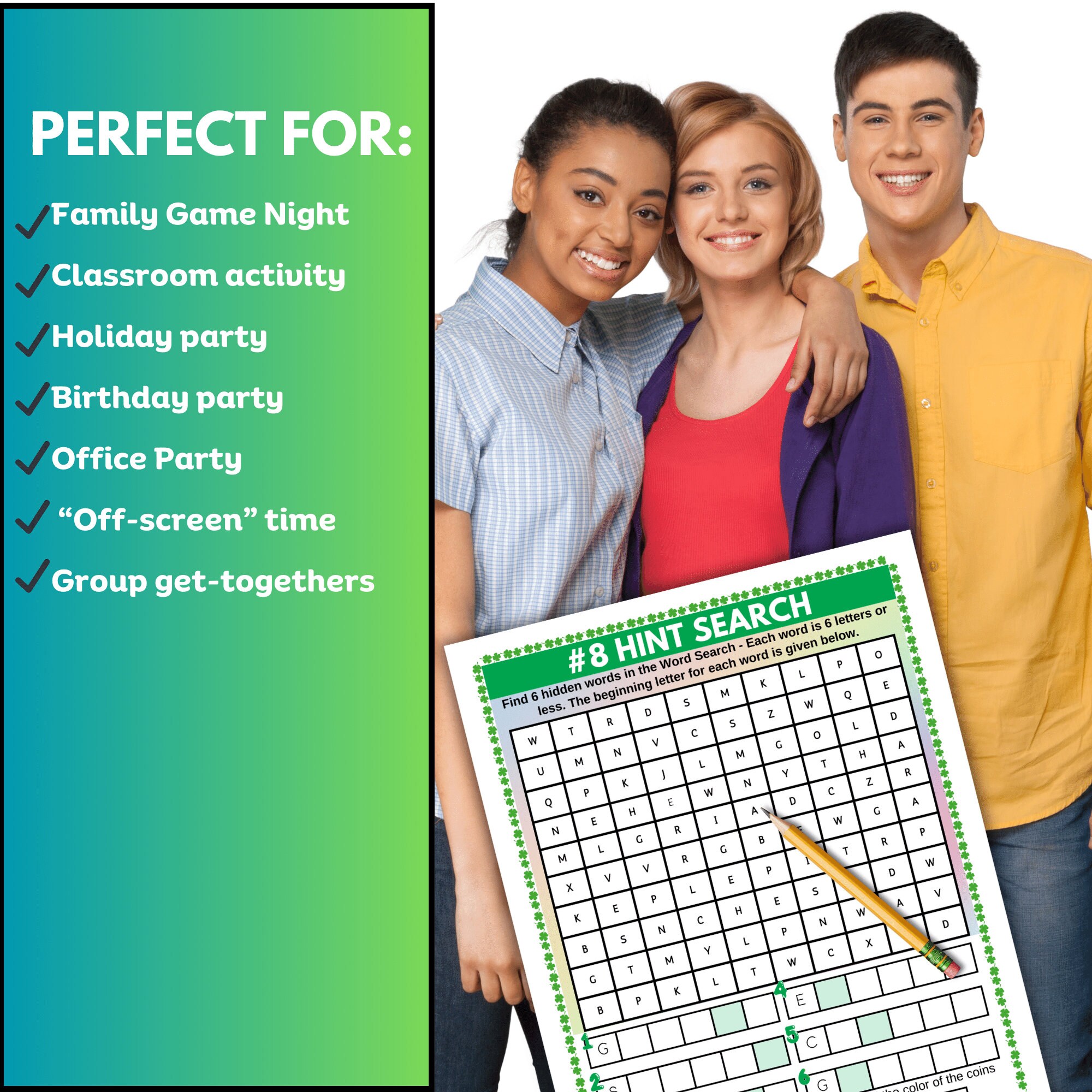 Printable Lucky Leprechaun Escape Room: 10 Puzzles, Ages 8 and Up, St ...