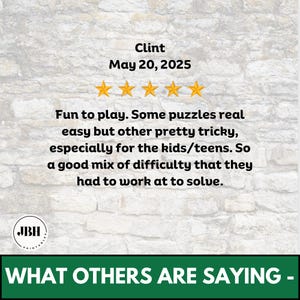 Tree of Trust LDS Escape Room, 2025 Youth Theme Printable Game, Look ...