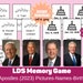 LDS Memory Game 4 Games in 1 12 Apostles Matching - Etsy