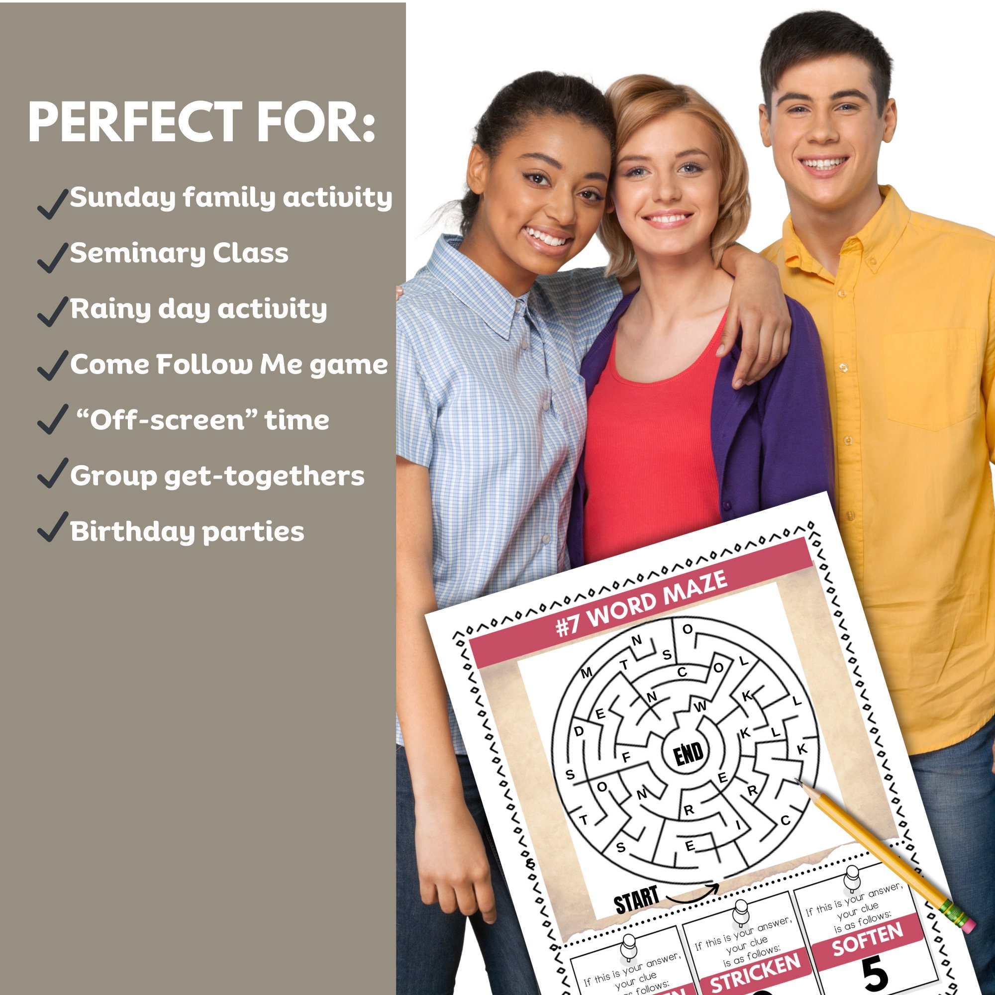 Nephi's Voyage Printable Escape Quest! Book of Mormon Adventure ...