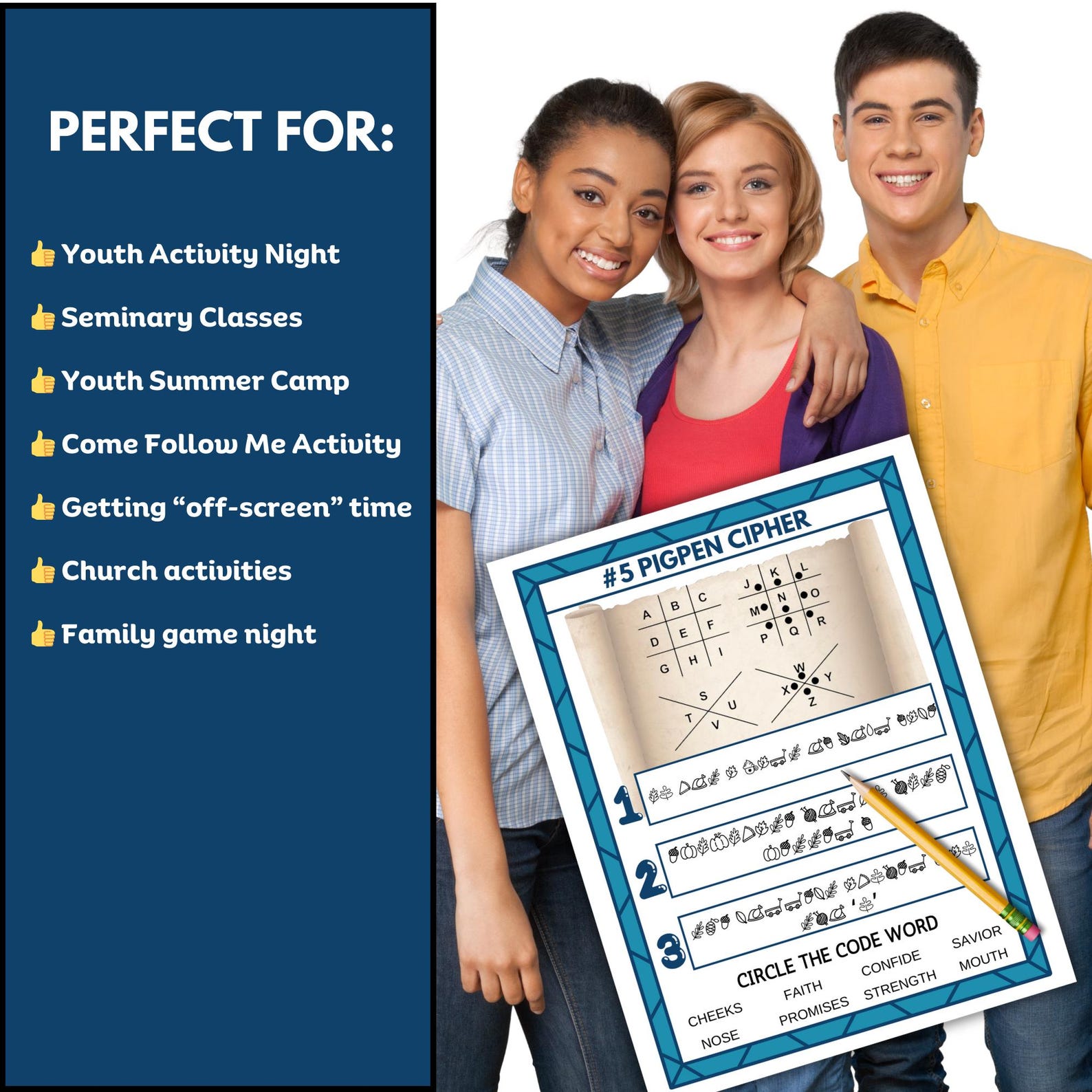 Look Unto Christ Escape Room Printable, Valley of Doubt LDS Youth Theme ...
