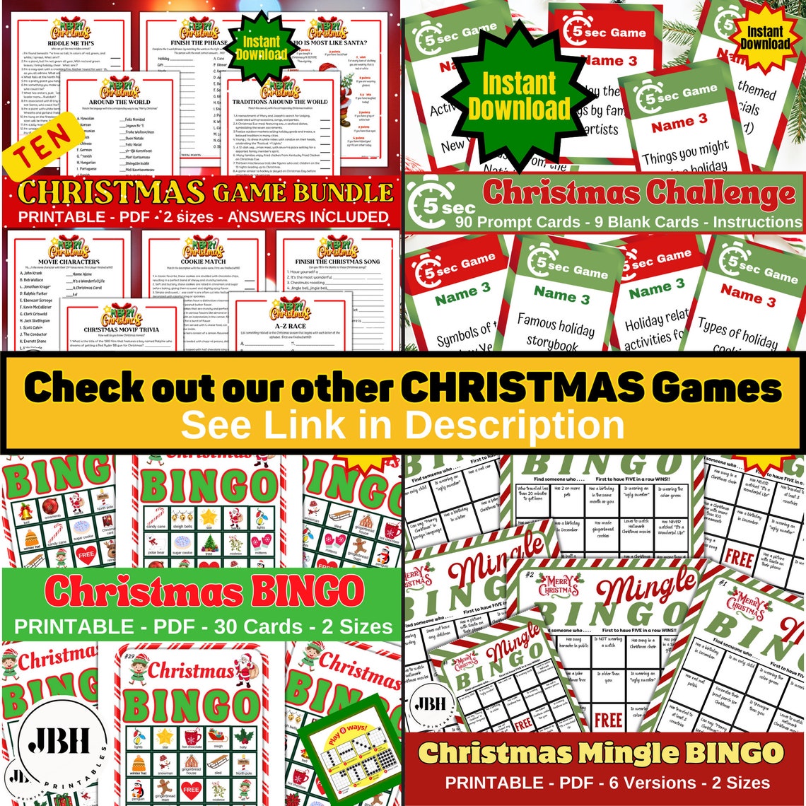 Nativity Mystery Scavenger Hunt: Christmas Family Game (digital ...