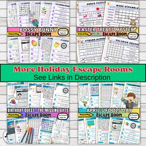 The Empty Tomb Escape Room, Christian Easter Activity, Printable ...