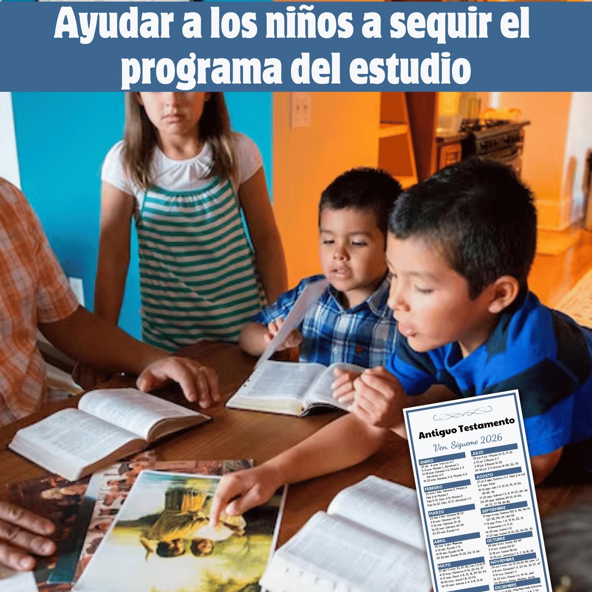 Marcadores De Lectura Ven, Sígueme 2026 Antiguo Testamento, Come Follow ...