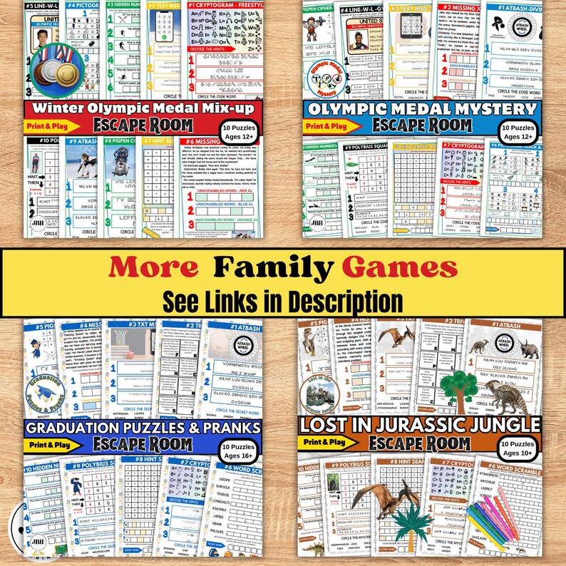 World Cup Soccer Escape Room Printable, Missing Trophy Game for Teens ...