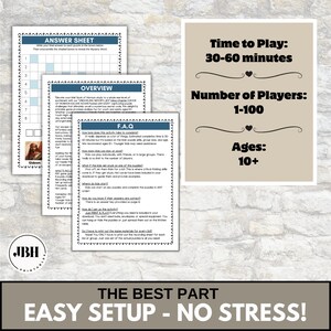 Nehor's Lies Escape Room Printable, Fun for Family & Seminary, Book of ...