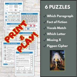 Priesthood & Plates Escape Room: Come Follow Me Activity (printable) - Etsy