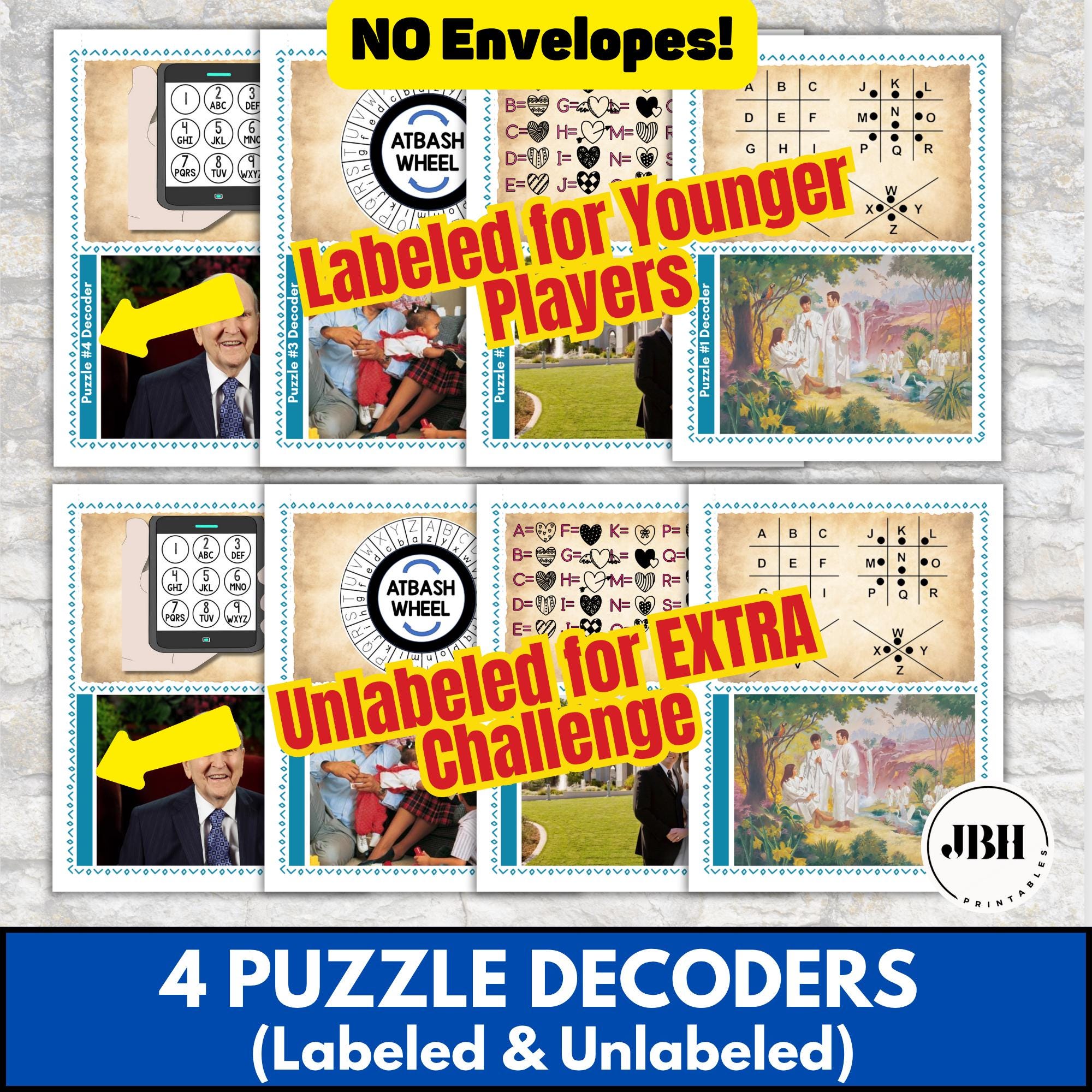 Family Proclamation Escape Room: LDS Primary, Youth Activity (printable ...