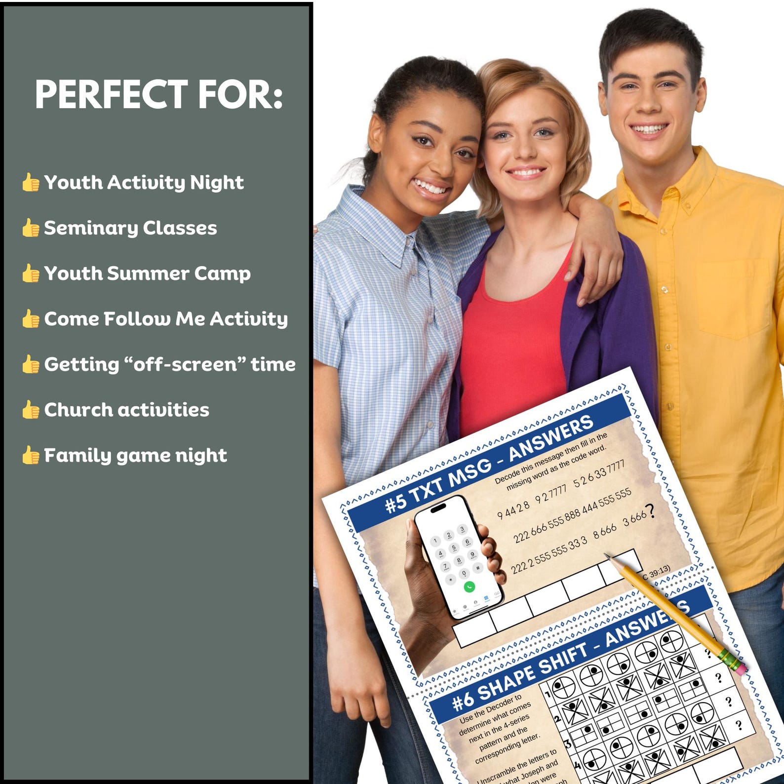 The Call to Gather Printable Escape Room, No Prep Family and Youth ...