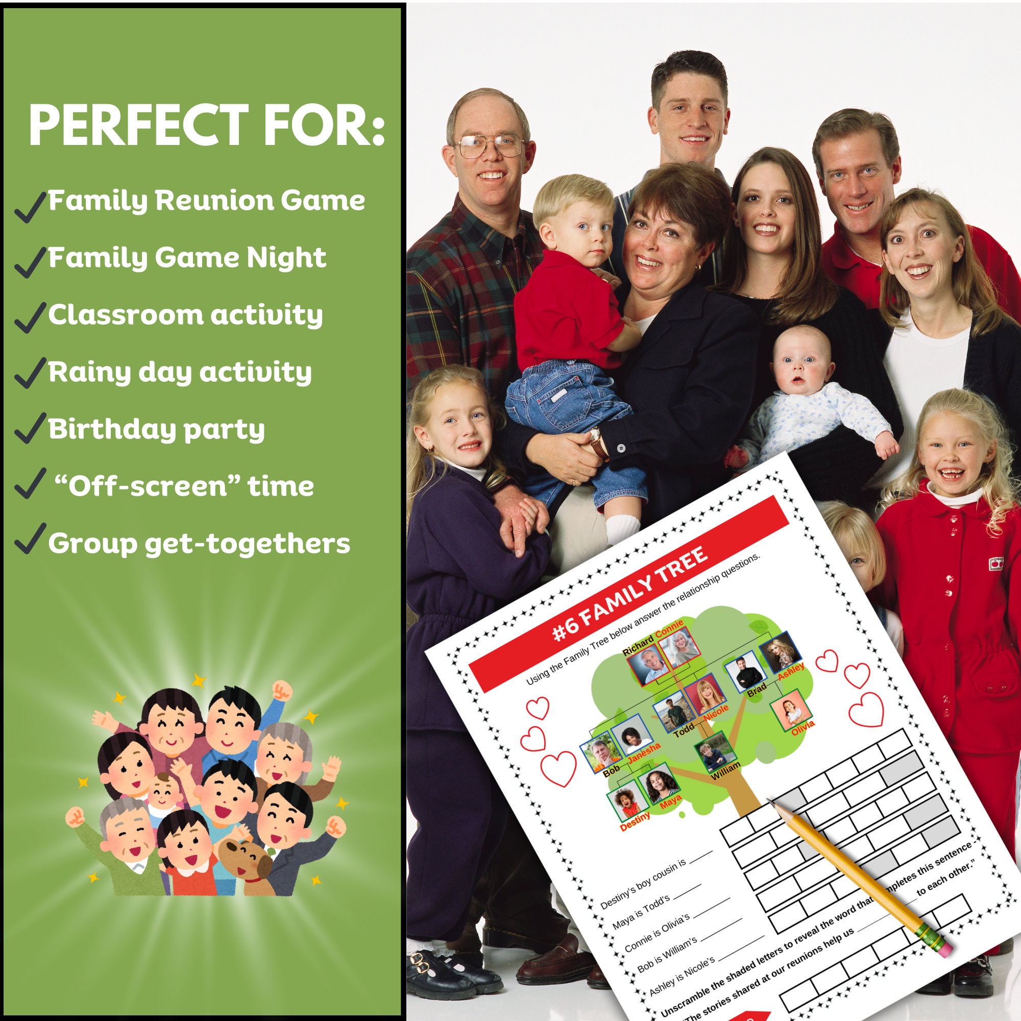 Family Reunion Escape Room: the Missing Heirloom (printable PDF) - Etsy