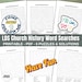 LDS Church History Word Search Puzzles: Restoration, Apostles (PDF ...